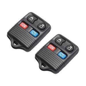 ocestore 2 set key fob case cwtwb1u212 car key fob keyless entry remote replacement compatible with cwtwb1u331 gq43vt11t cwtwb1u345 (4 button just only case)