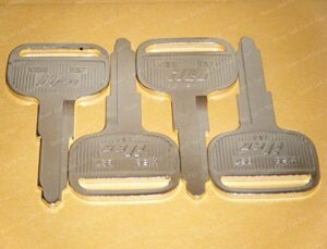 isuzu diesel truck key blanks fsr, npr, nrr, and nqr 4 keys