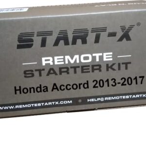 Start-X Remote Start Kit Compatible with Honda Accord 2013-2017 || Plug n Play || Lock 3X to Remote Start || Fits 2013, 2014, 2015, 2016, 2017