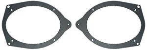 rear deck speaker adapter spacer rings fits 1992-2001 camry 6×9- sak007_69-1 pair