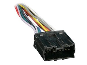 metra 70-7001 radio wiring harness for mitsubishi 1992-up,black