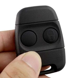 RemoteOverstock for Shell CASE and Buttons, Compatible with Land Rover Key Fob Remote fits: Discovery 1-1996-2006 Freelander and Discovery - FCC ID: KHH3TXB or KHH17TN KHH3TXB KHH 3TXB 17TN