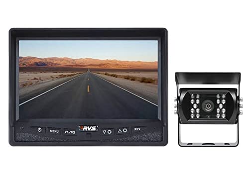 7" Backup Camera System for RV/Truck/Bus - Waterproof Camera with Night Vision - RVS-770613-NM-01 by Rear View Safety.