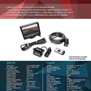 7" Backup Camera System for RV/Truck/Bus - Waterproof Camera with Night Vision - RVS-770613-NM-01 by Rear View Safety.