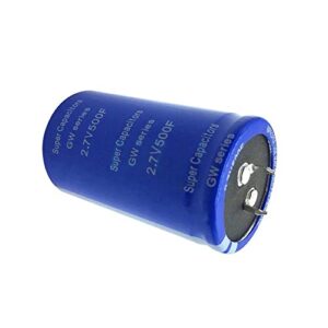 （3pcs）2.7V 500F Capacitor Farad Capacitor 35mm 60mm, Super Capacitor Drops Automobile Capacitor Through General Orifice