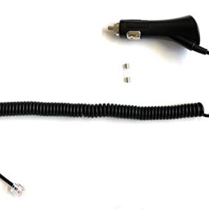 Generic Coiled DC Power Cord Replacement for Escort Passport 8500, 8500 X50 Radar Detector