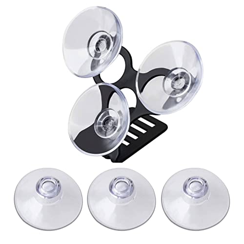 Car Radar Mounting Bracket Suction Cup Holder,Windshield Suction Cup Mount Holder Compatible with Laser Detectors & Radar Escort Passport 7500 X80 X70 X50 Solo S4 SC 55 s75 Beltronics RX65 Red