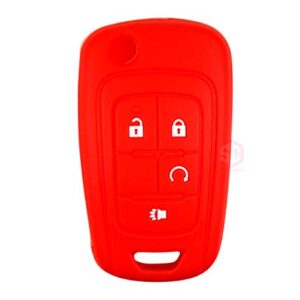 1x New Key Fob Remote Silicone Cover Fit For Select GM Vehicles - OHT01060512 etc.