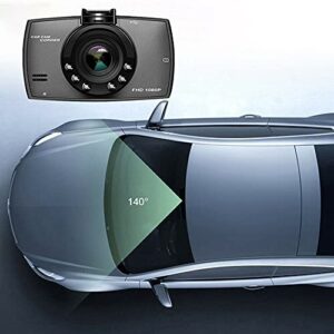 G · PEH Car Dash Cam 1080P Full HD Car DVR Dashboard Camera Video Recorder with G-Sensor Night Vision Loop Recording