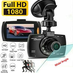 G · PEH Car Dash Cam 1080P Full HD Car DVR Dashboard Camera Video Recorder with G-Sensor Night Vision Loop Recording