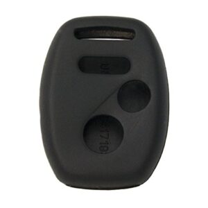 keyless2go replacement for new silicone cover protective case for remote keys kr55wk49308 mlbhlik-1t oucg8d-380h-a – black