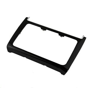 Meimeier 2 DIN Piano Black Car Refitting DVD Frame DVD Panel Dash Kit Radio Frame for Volkswagen Polo