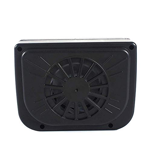 GCARTOUR Solar Powered Car Auto Cooler Ventilation Fan Car Windshield Auto Air Vent Fan Car Top Window Air Freshener Fan (NEW Upgrade)