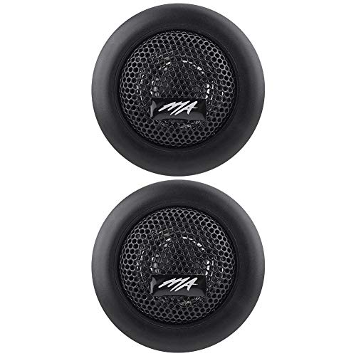 Yosoo Health Gear Car Speaker, 12v 120w Car Mini Super Power Loud Tweeter Speakers 2 Inch Micro Dome Tweeter Loudspeaker Horn, 1 Pair