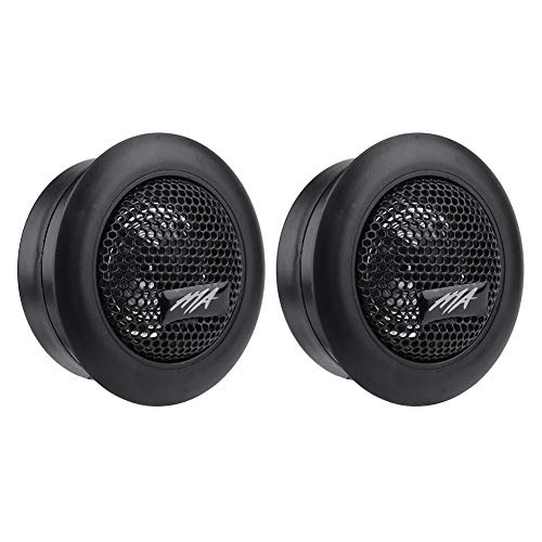 Yosoo Health Gear Car Speaker, 12v 120w Car Mini Super Power Loud Tweeter Speakers 2 Inch Micro Dome Tweeter Loudspeaker Horn, 1 Pair