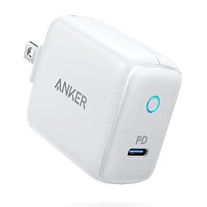 USB C 18W Power Delivery Charger, Anker PowerPort PD 1 USB-C Wall Charger, Ultra Compact with LED Indicator, Foldable Plug for iPhone Xs/Max/XR, iPad Pro 2018, Pixel 3/2/XL, Galaxy S9/S8, and More