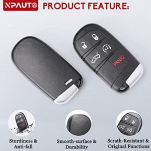 NPAUTO 2-Pack Key Fob Replacement for Chrysler 300 Dodge Charger 2011-2018 | Challenger 2015-2018 | Dart 2014-2016 | Durango 2014-2020 Keyless Entry Remote Car Smart Key Fob (M3N-40821302, 433MHz)