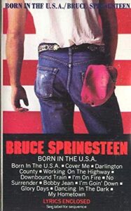 bruce springsteen: born in the u.s.a. -9278 cassette tape