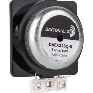 dayton audio daex32sq-8 square frame 32mm exciter 10w 8 ohm