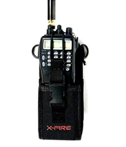 x-fire® washable duty belt radio holder for portable tactical two-way radios