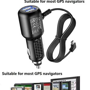 Dash Cam Charger Cable ，Garmin Charging Cable，Garmin Power Cable， for Garmin Dash Cam, Garmin GPS, MP3 Player，Garmin GPS Navigator, for 12V-24V Car and Truck Car Power Adapter Cable