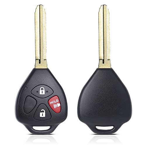 Key Fob Remote Replacement Fits for Scion XB 2008 2009 2010 2011 2012 2013/Toyota Rav4 2006 2007-2010 HYQ12BBY Keyless Entry Remote Control 89070-42660 89070-42670 89070-12380 4D67 Chip(Pack of 2)