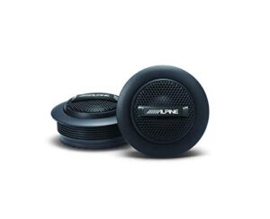 alpine s-s10tw, s series 1″ component dome tweeter – 240w