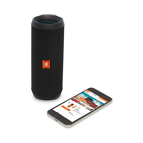 JBL Flip 4 Waterproof Portable Wireless Bluetooth Speaker Bundle - (Pair) Black