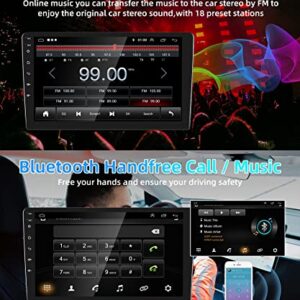 2+32G Android Radio for Honda Accord 8th 2008-2013 Support Wireless Carplay&Android Auto with 10.1" Touchscreen GPS Navigation Bluetooth USB WiFi FM/RDS Radio Receiver Backup Camera Head Unit Player