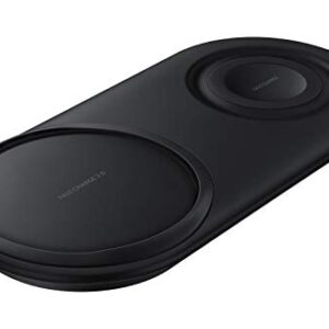 SAMSUNG Wireless Charger DUO Pad, Fast Charge 2.0 (US Version with Warranty) - Black