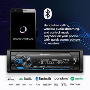 Pioneer MXT-S3266BT Car System Package – Digital Media Receiver Featuring Pioneer Smart Sync Smartphone App Control with 2 Pairs of 6-1/2" 2-Way Speakers