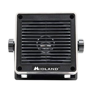 Midland – 21-404C Retro External Speaker – Compatible with CB and MicroMobile Radios – 6 Watts of Power with Swivel Base Bracket