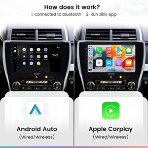 Dasaita 10.2" Android Car Stereo for Toyota Camry 2015 2016 2017 Wireless Carplay Android Auto GPS Navigation Stereo Car Entertainment Multimedia Radio Touch Screen 1280x720