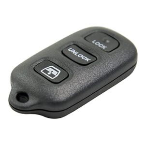 Keyless2Go Replacement for New Keyless Entry Remote Car Key Fob 4 Button FCC HYQ12BBX HYQ12BAN