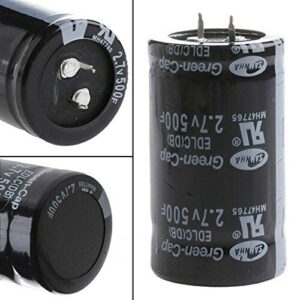 6PCS Super Capacitor 2.7V 500F 35X60mm Suitable for Automotive Rectifiers Super Farad Capacitor