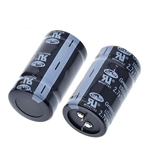 6PCS Super Capacitor 2.7V 500F 35X60mm Suitable for Automotive Rectifiers Super Farad Capacitor