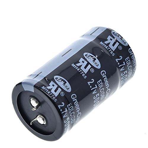 6PCS Super Capacitor 2.7V 500F 35X60mm Suitable for Automotive Rectifiers Super Farad Capacitor