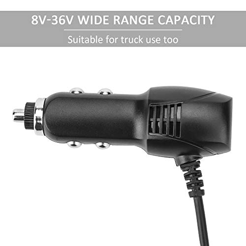 Dash Cam Charger Micro USB, Car Charger with USB Port Compatible with YI, Roav and Most Other Dash Cameras, Sat Navs, Other Android Devices. (11.5FT)