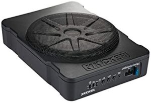 kicker 46hs10 compact powered 10-inch subwoofer