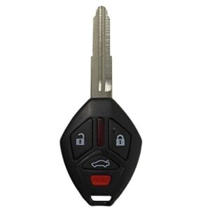 replacement keyless remote fob key shell case replacement fit for 2007 2008 2009 2010 2011 2012 mitsubishi eclipse galant oucg8d-620m-a