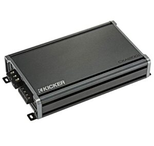 kicker 46cxa12001 car audio class d amp mono 2400w peak sub amplifier cxa1200.1 (renewed)