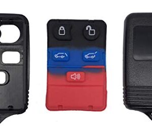 Replacement Key Fob Shell Case Fit for Ford Lincoln Vehicles with FCC ID CWTWB1U551 (1)