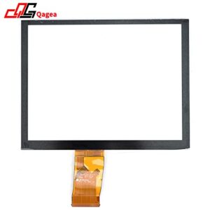 Qagea 8.4" Touch Screen Digitizer Fit for 17-21 Ram Dodge Challenger Durango Jeep Wrangler Compass Grand Cherokee Gladiator Chrysler Replace 8.4 inch Uconnect Radio Navigation, LA084X01(SL)(01)