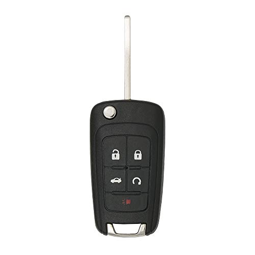 Keyless2Go Replacement for 5 Button Proximity Smart Key Cheverolet Buick GMC Remotes OHT05918179