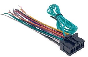 yuacdky radio wiring harness for pioneer/premier dvd nav radio nav radio deh-x6700bt deh-x4700bt deh-x2700ui deh-x5700hd