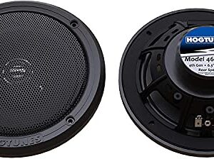 Hogtunes 462R-RM Gen4 6.5" 2 Ohm Replacement Rear Speakers with Grills for 2014+ Harley-Davidson Ultra/Trike Models 462R-RM