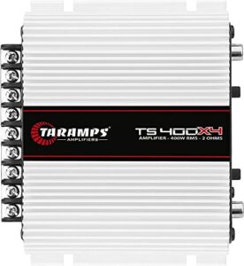 taramps ts400x4 full range 2 ohm 4 channel 400w class d car audio amplifier