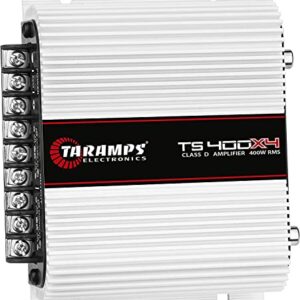 Taramps TS400X4 Full Range 2 Ohm 4 Channel 400W Class D Car Audio Amplifier