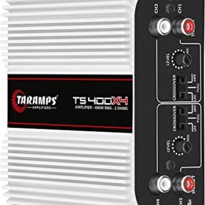 Taramps TS400X4 Full Range 2 Ohm 4 Channel 400W Class D Car Audio Amplifier