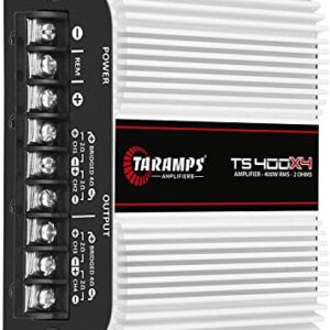 Taramps TS400X4 Full Range 2 Ohm 4 Channel 400W Class D Car Audio Amplifier